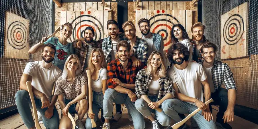 Timberjaxe - Axe throwing Group Packages at Timberjaxe Lounge Libertyville